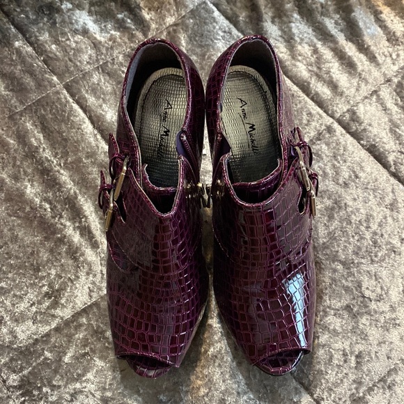 Anne Michelle | Shoes | Anne Michelle Fume Purple Wmns 9 | Poshmark